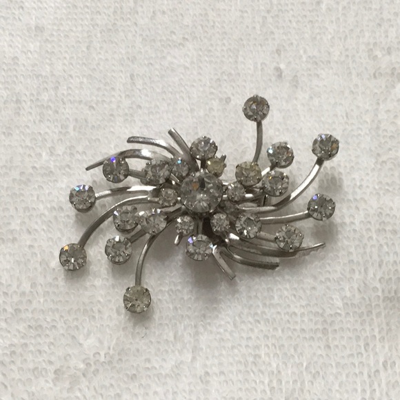 Jewelry | Vintage Crystal Rhinestone Starburst | Poshmark